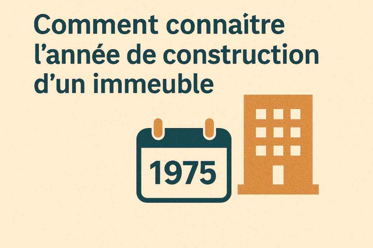 7 méthodes pour connaître l'année de construction d'un immeuble