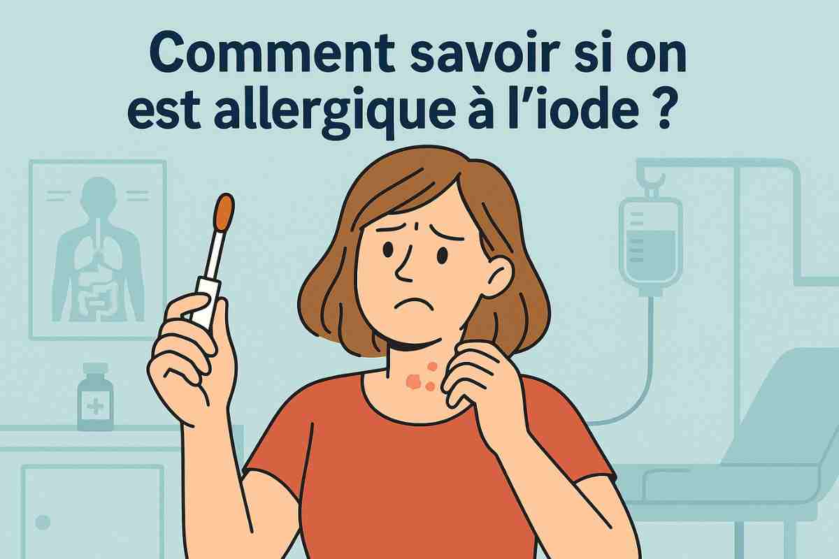 Comment savoir si on est allergique à l'iode : 3 causes